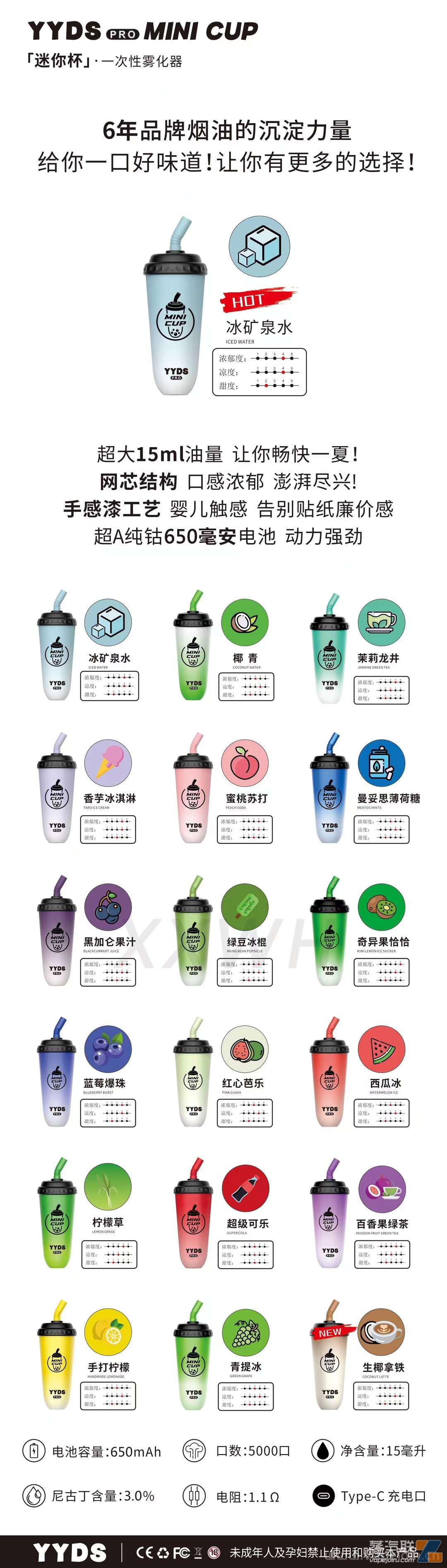 YYDS PRO迷你奶茶杯，哪个口味好抽？_电子烟套装评测_产品评测_新闻资讯_蒸汽联|电子烟行业之家
